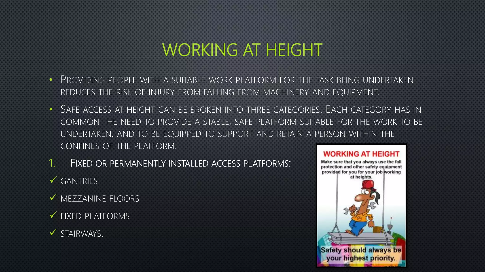 Mechanical & machinery hazards & their control | PPTX