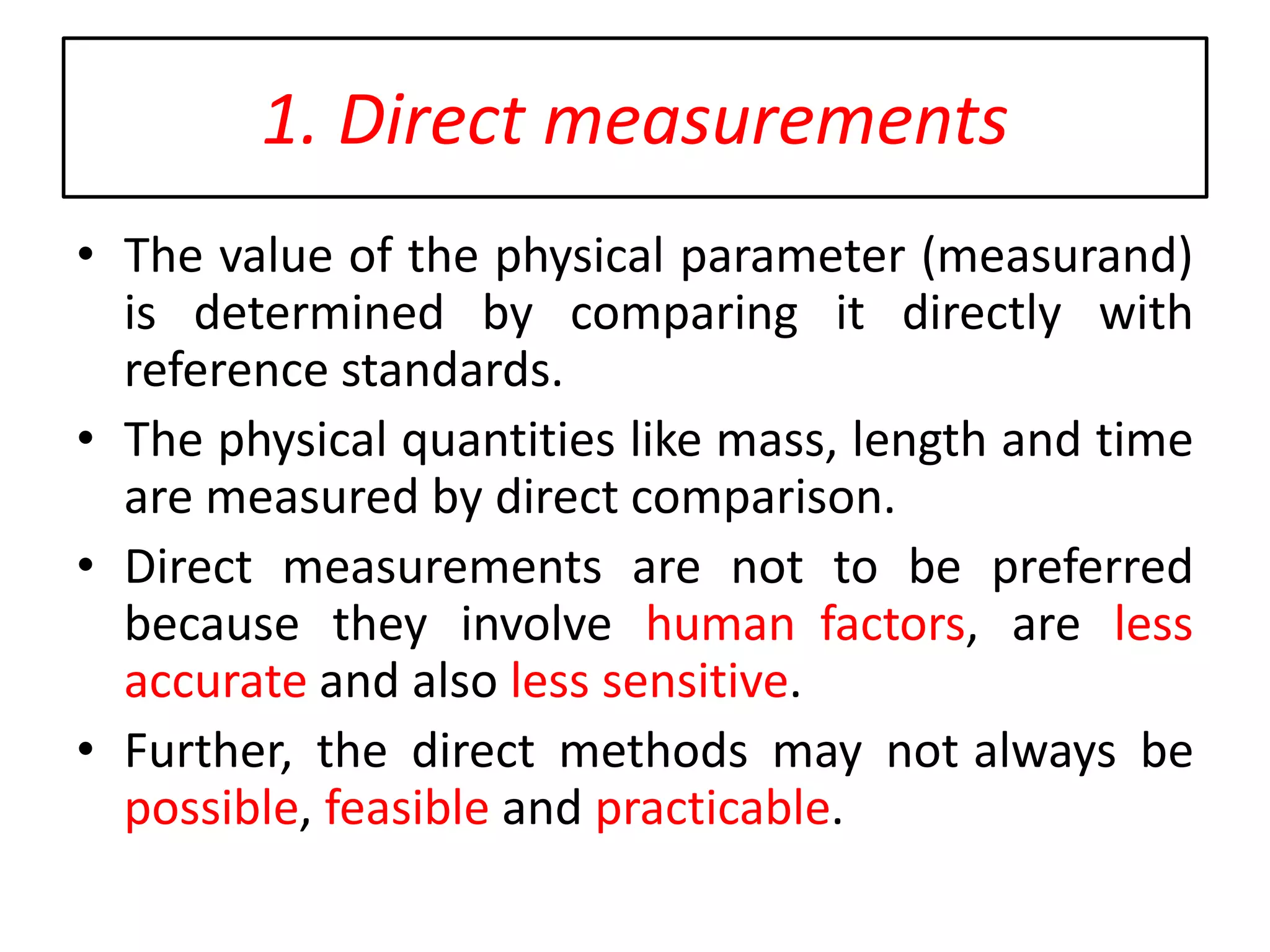 Mechanical measurement basics | PPTX