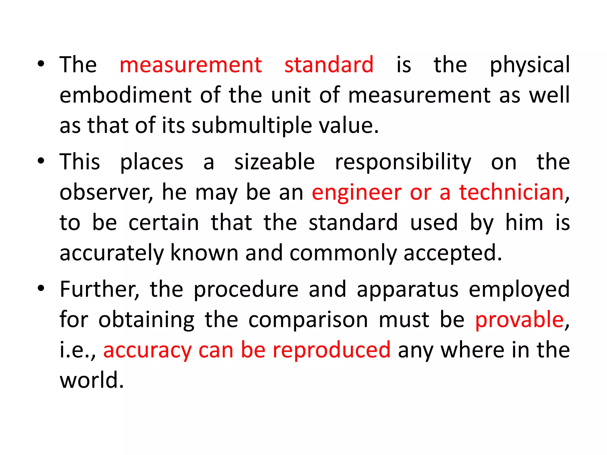 Mechanical measurement basics | PPTX