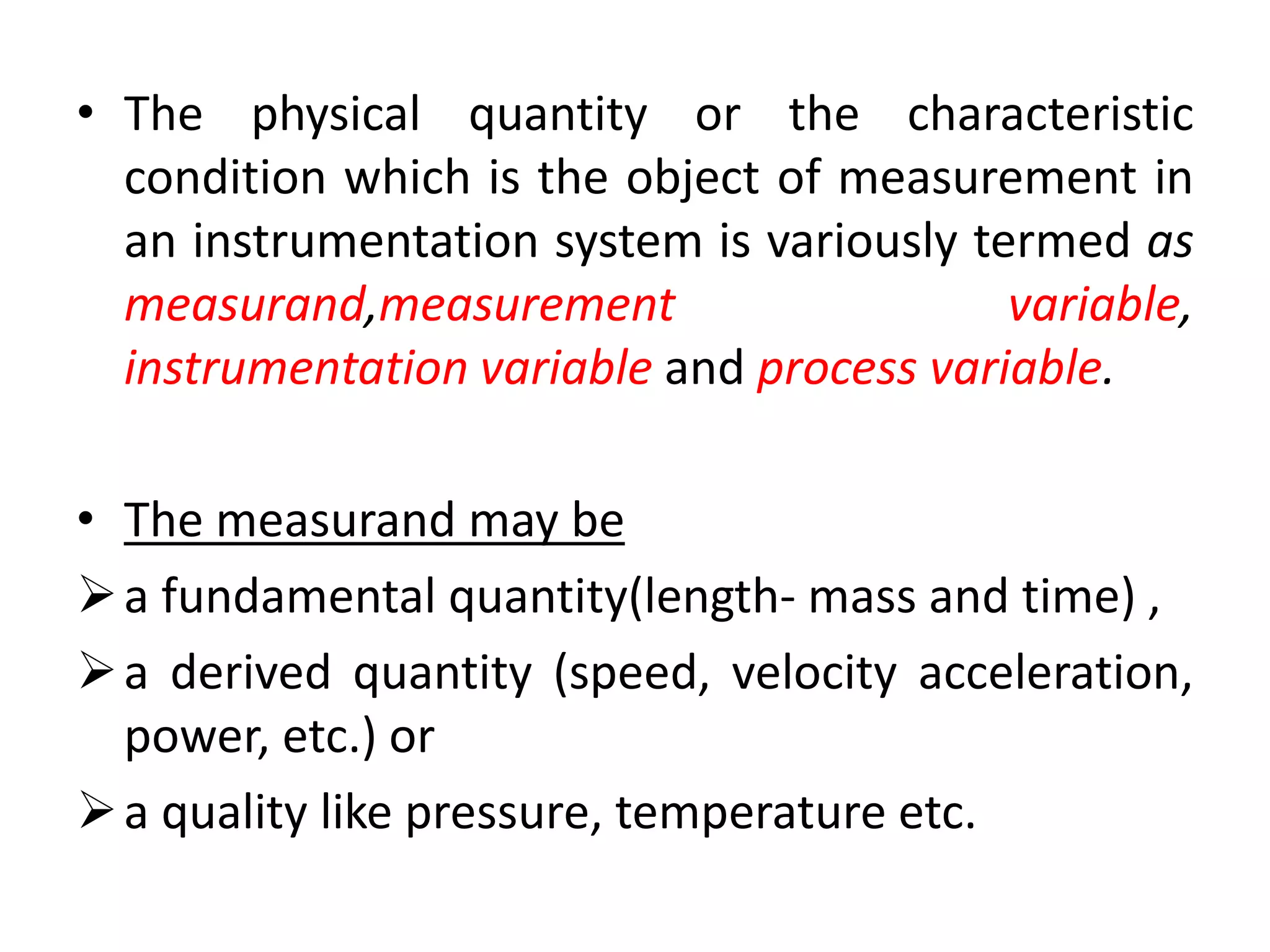 Mechanical measurement basics | PPTX