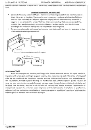 Mechanical measurement chapter 1 | PDF | Physics | Science