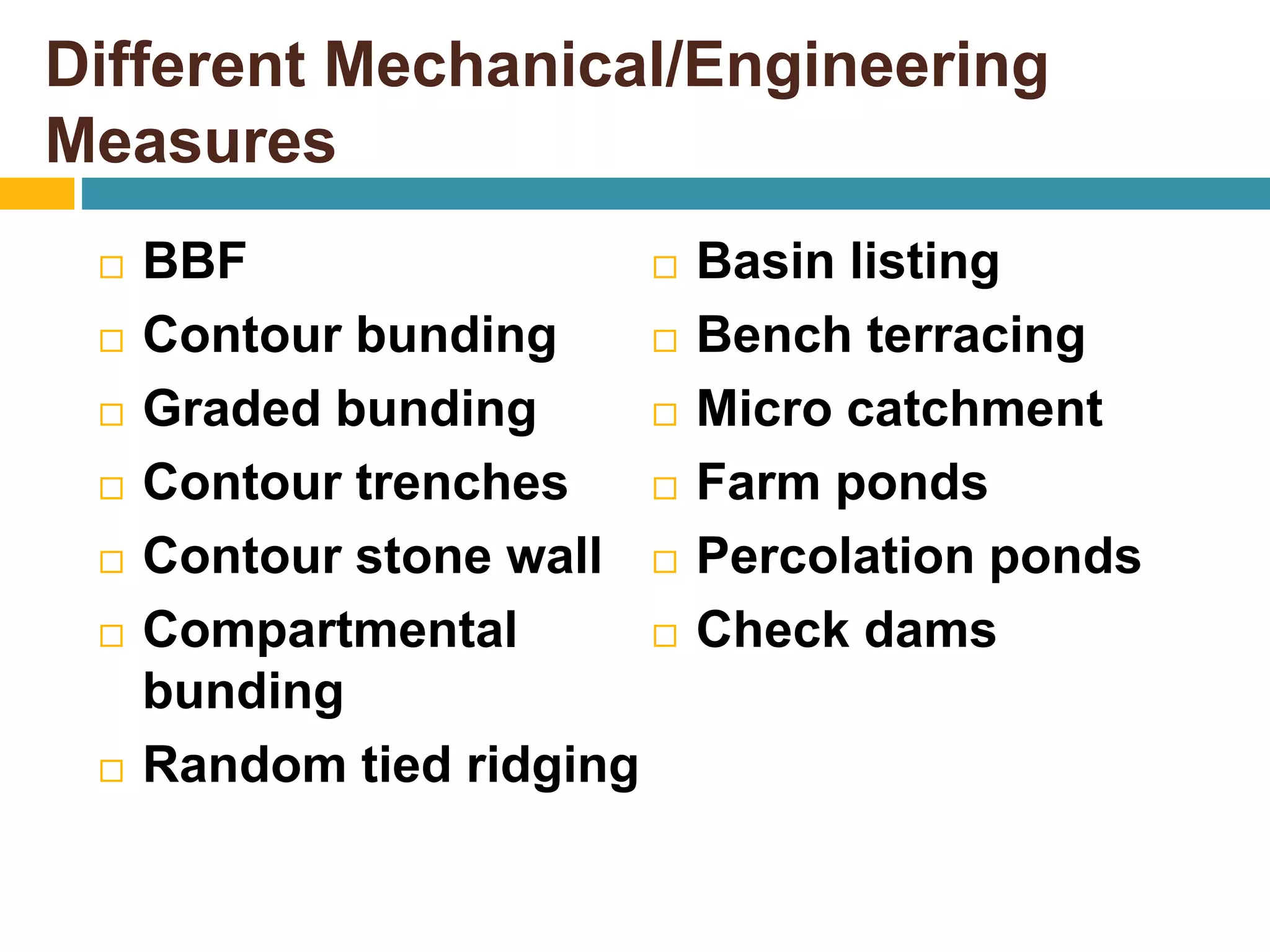 MECHANICAL MEASURES OF SOIL CONSERVATION.pptx