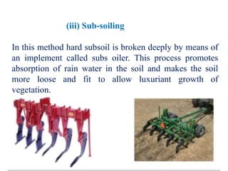 Mechanical methods to control soil pollution | PPTX