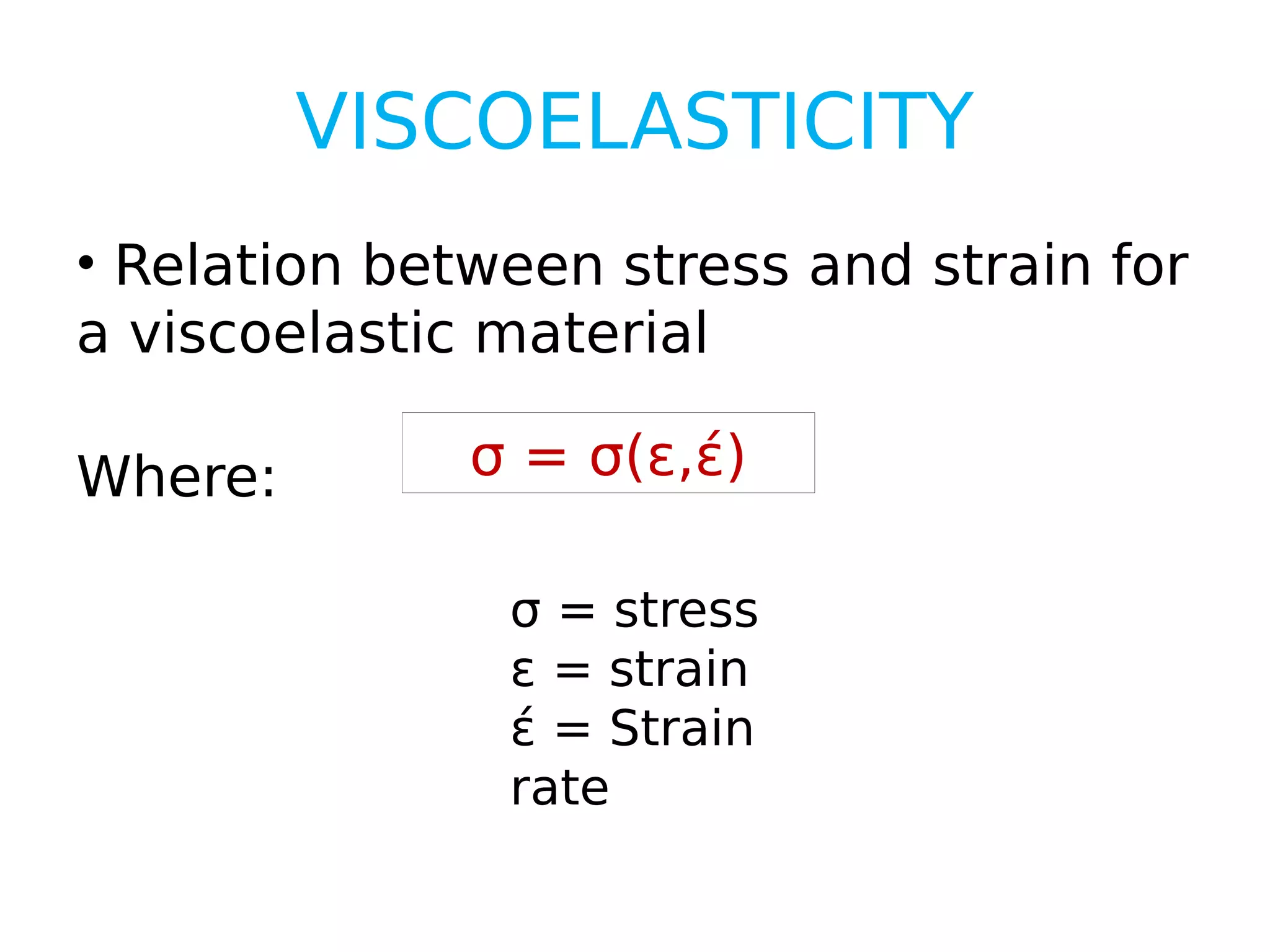 Mechanical models for viscoelastic food | PDF