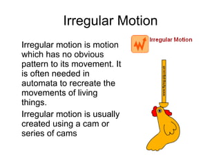 Mechanical motion | PPT