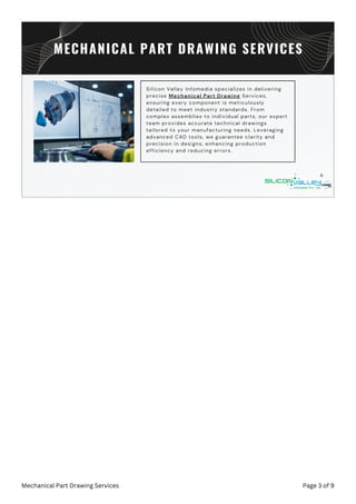 Mechanical Part Drawing Services by silicon valley. | PDF