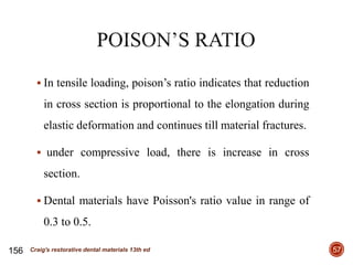 Mechanical, physical and aesthetic properties of dental | PPTX