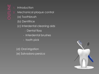Mechanical plaque control | PPT