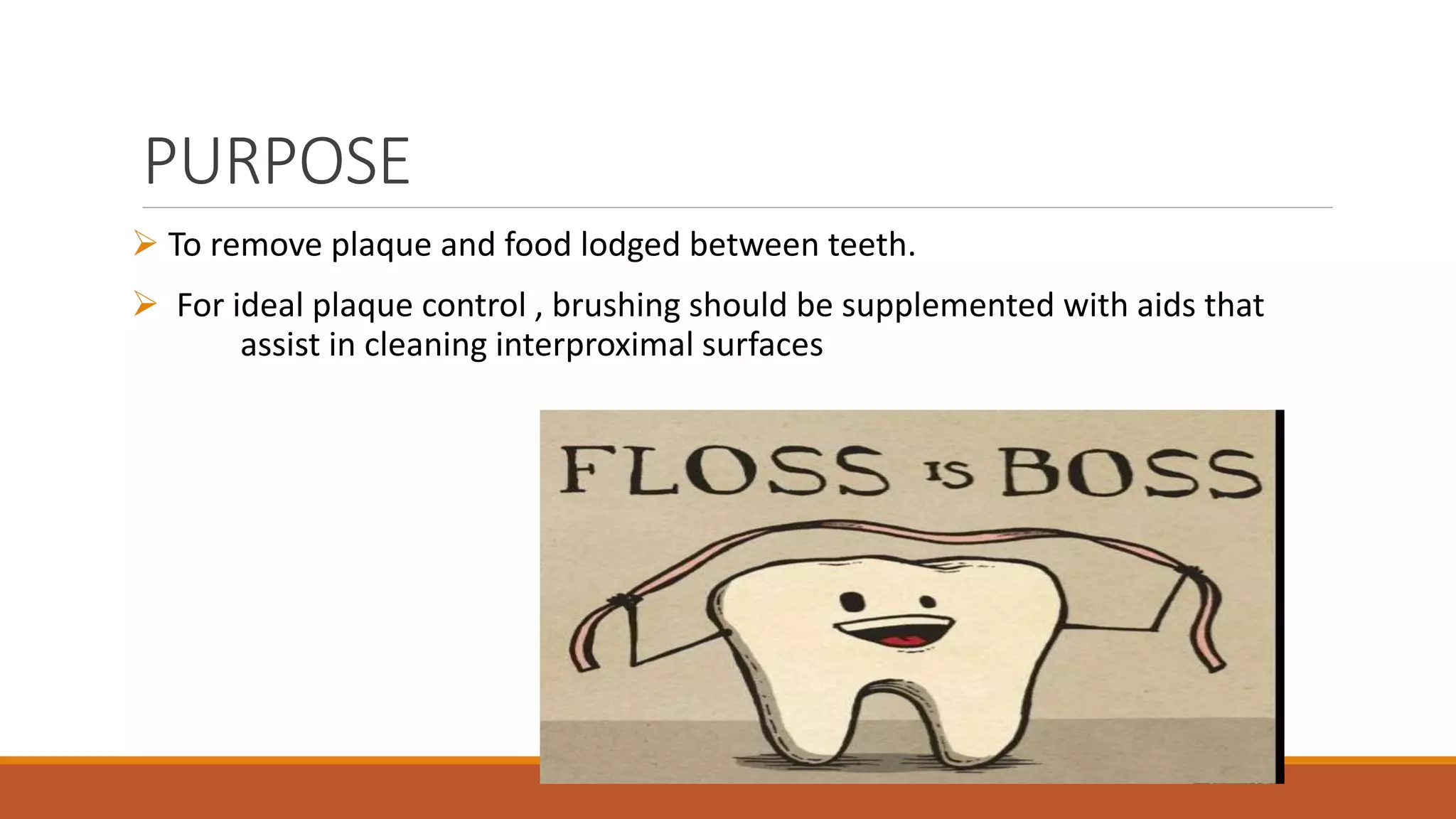 Mechanical plaque control | PPTX