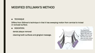 mechanical plaque control, periodontics | PPT