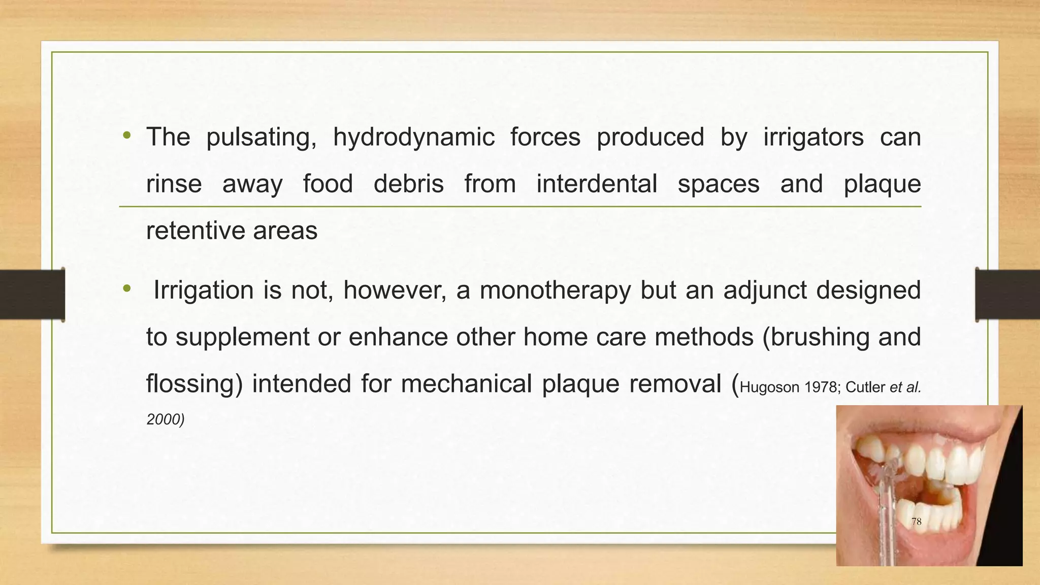 Mechanical plaque control | PPTX