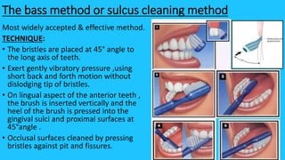 Mechanical plaque control new | PPTX