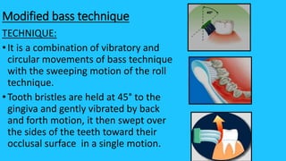 Mechanical plaque control new | PPTX