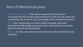 Mechanical press | PPTX