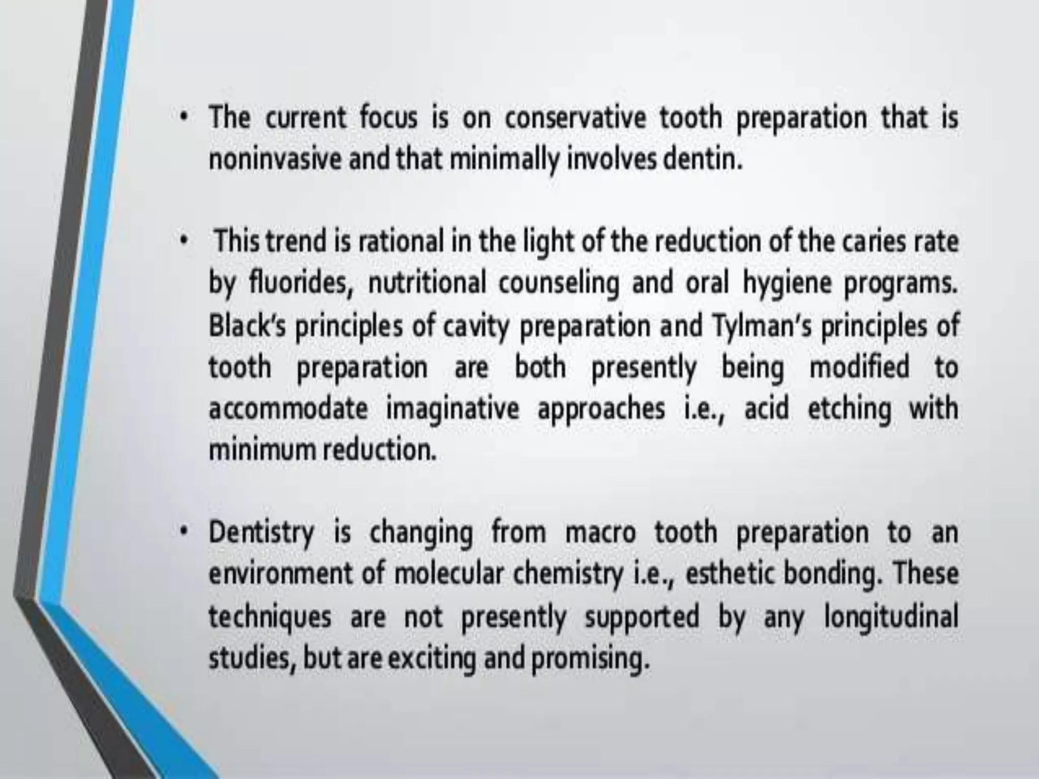 Mechanical principles of tooth preparation | PPTX | Dental Health | Diseases and Conditions
