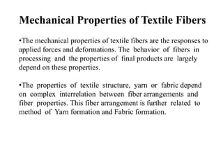 Mechanical Properties of textile fibers.pptx