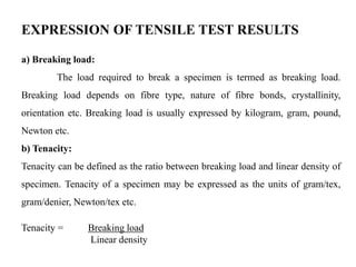 Mechanical Properties of textile fibers.pptx