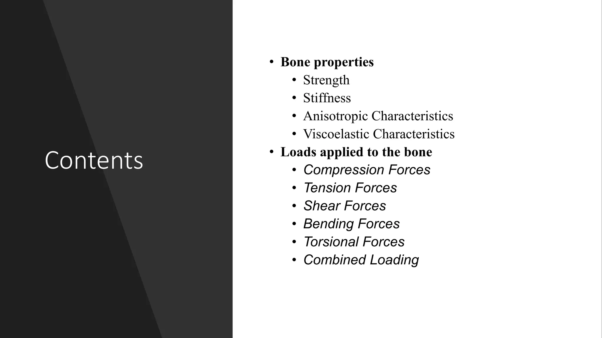 Mechanical Properties Of Bone | PPTX