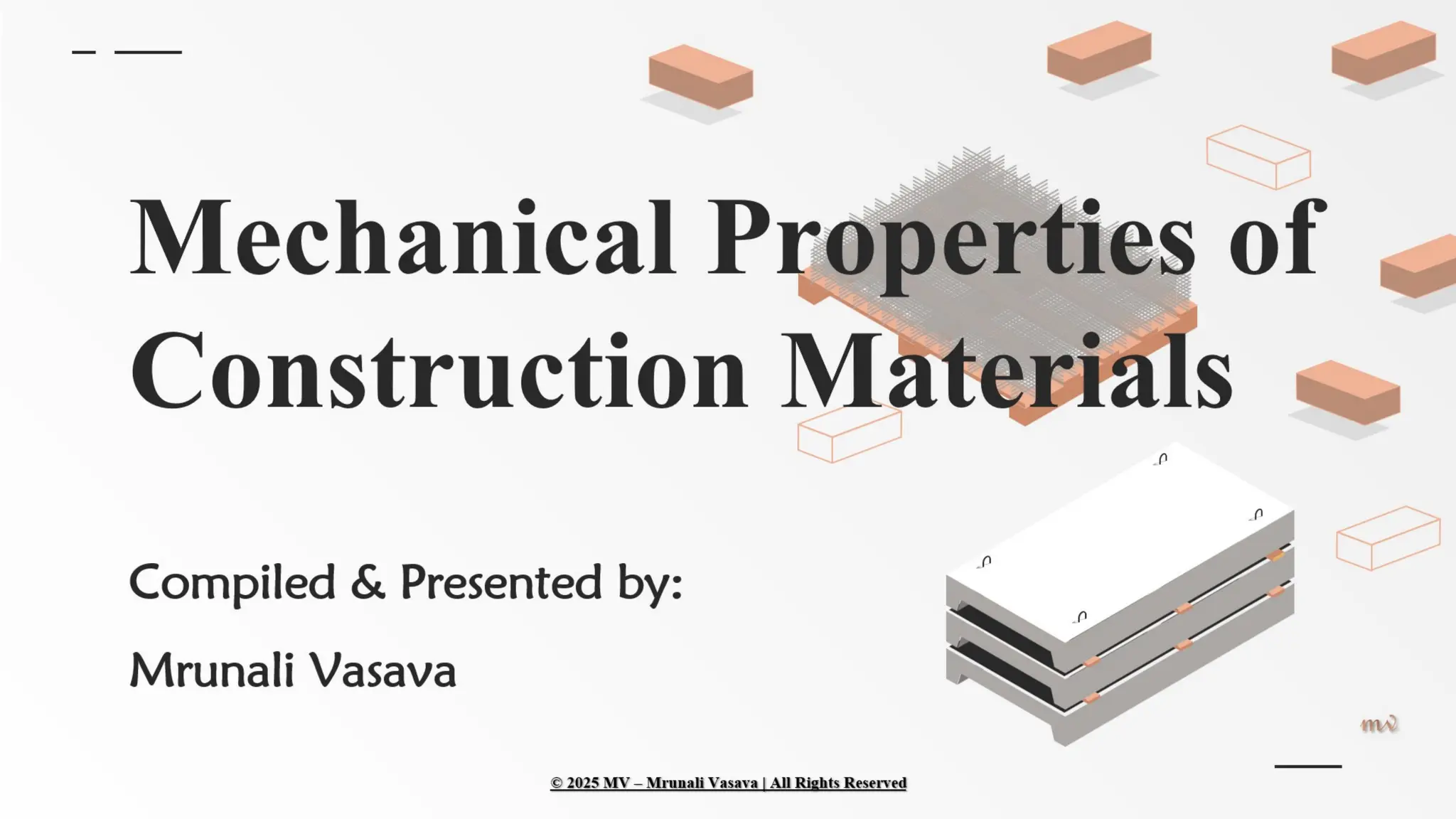 Mechanical Properties of Construction Materials | PPTX