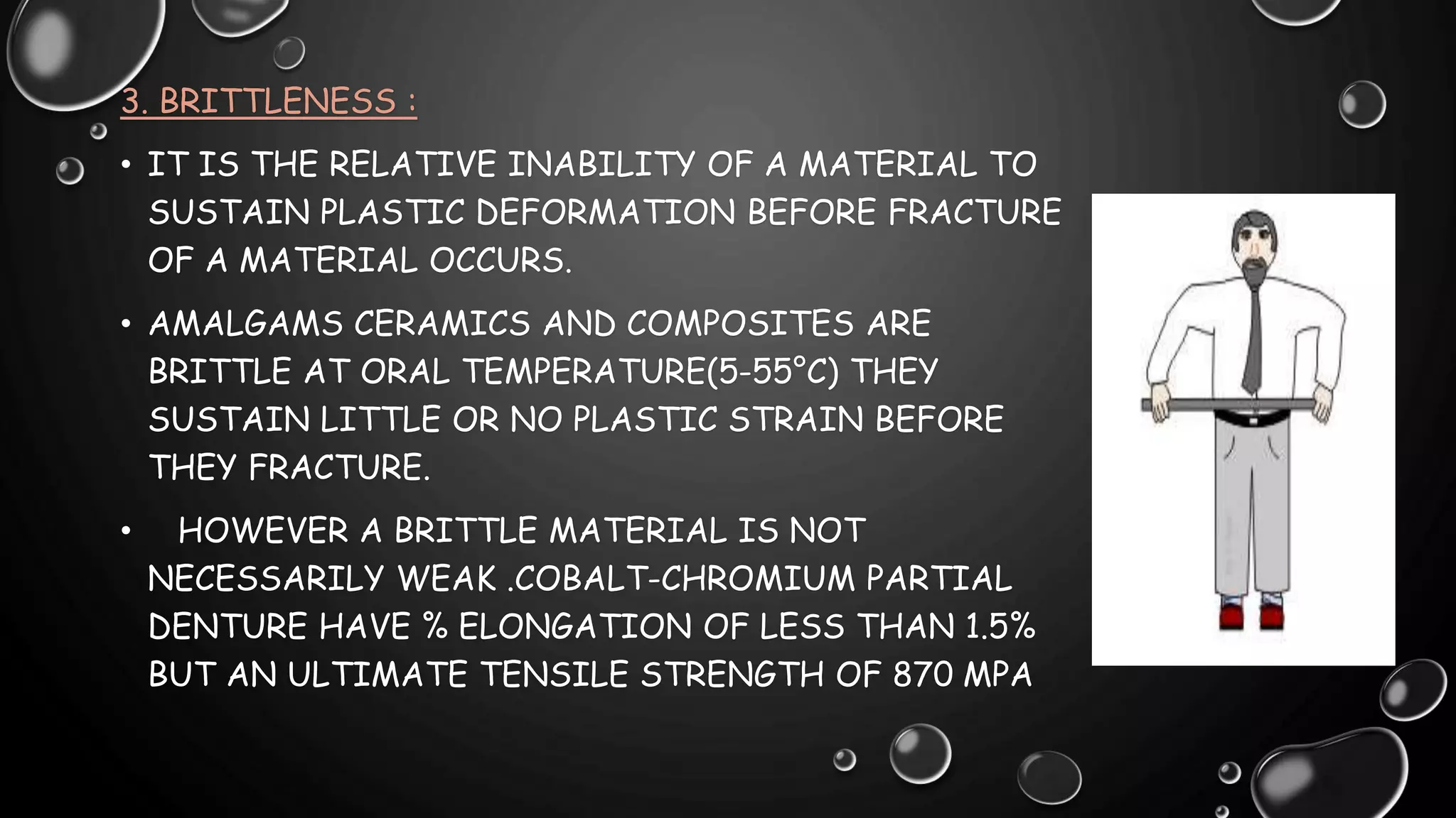 Mechanical properties of dental materials | PPTX