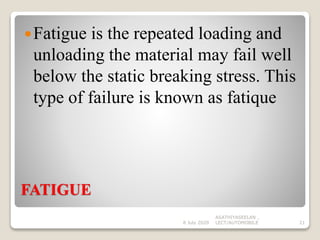 Mechanical properties of material | PPT