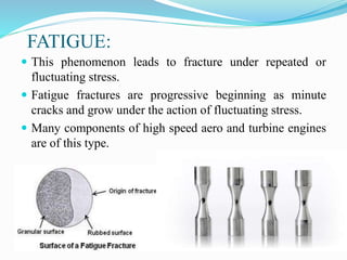 Mechanical properties of materials | PPTX