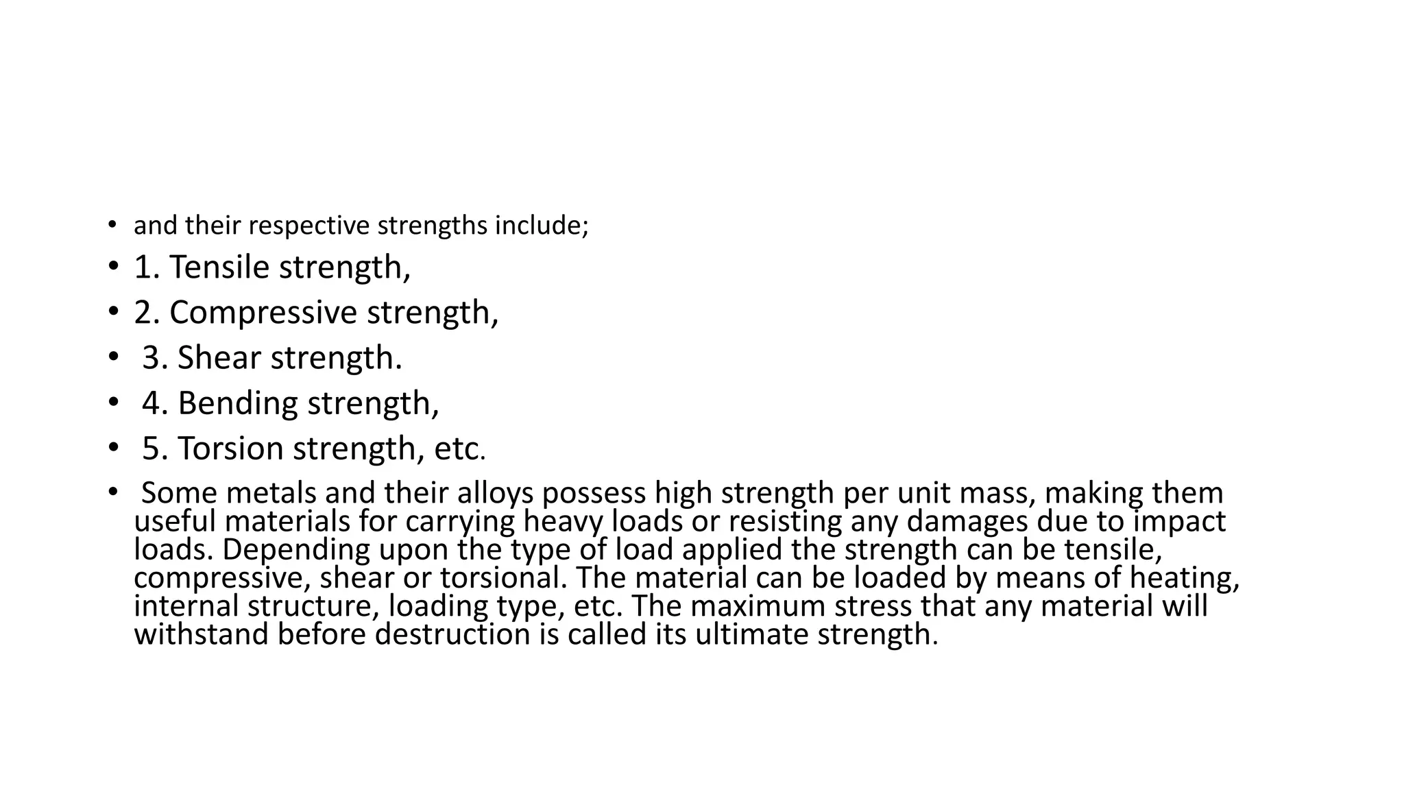 Mechanical Properties of Materials ppt fileppt | PPT