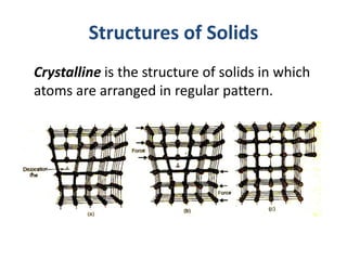 Mechanical Properties of matter | PDF
