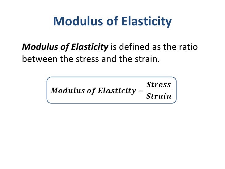 Mechanical Properties of matter