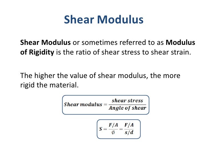 Mechanical Properties Of Matter