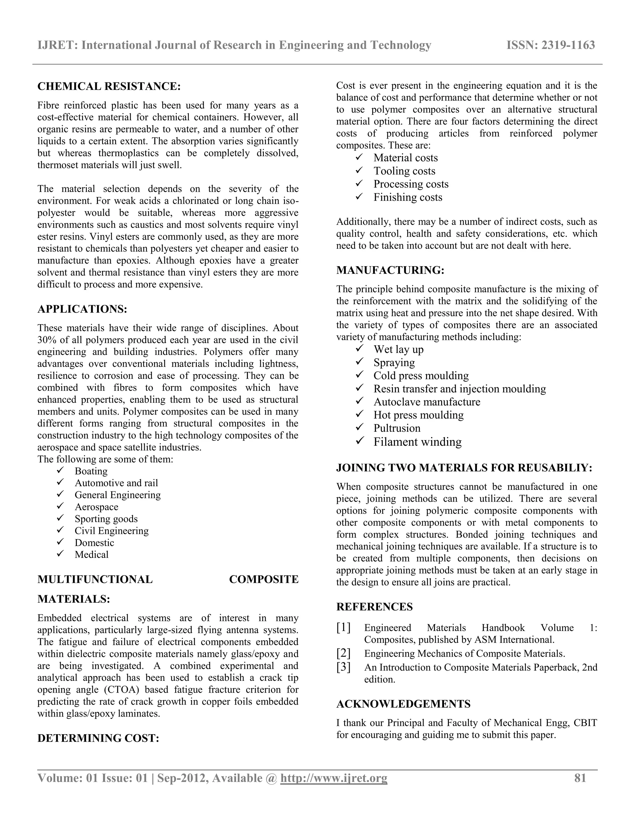Mechanical properties of polymer composite materials | PDF