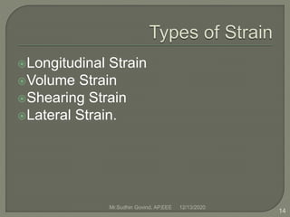 Mechanical properties of solids | PPTX
