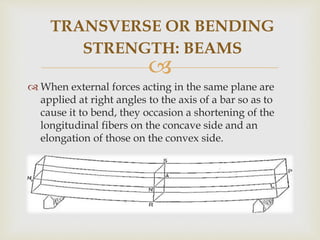 Mechanical properties of wood | PPTX