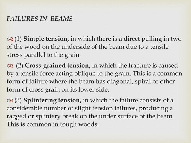 Mechanical properties of wood | PPTX | Woodworking | Arts and Crafts