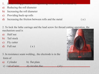 Mechanical Previous Year questions | PPT
