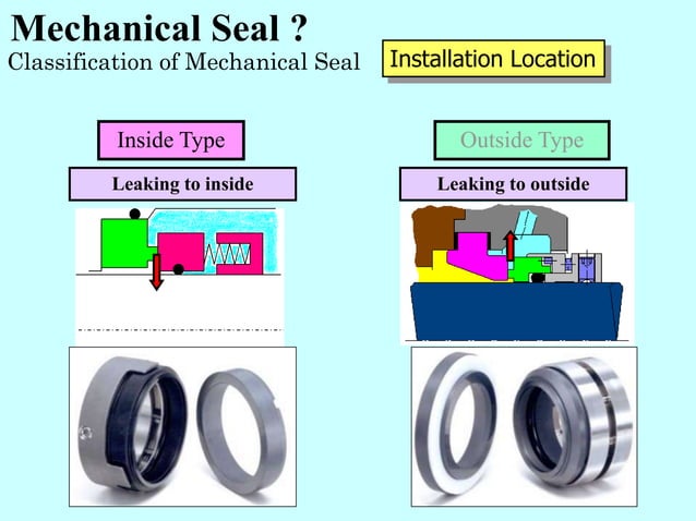 Mechanical Seal.ppt | Physics | Science