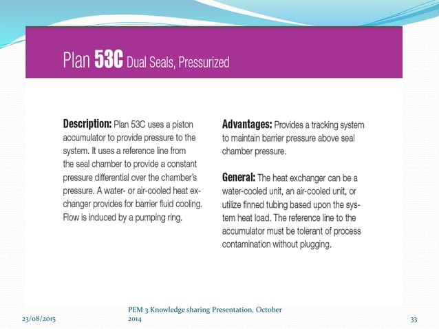 Mechanical seal presentation 1 | PPTX
