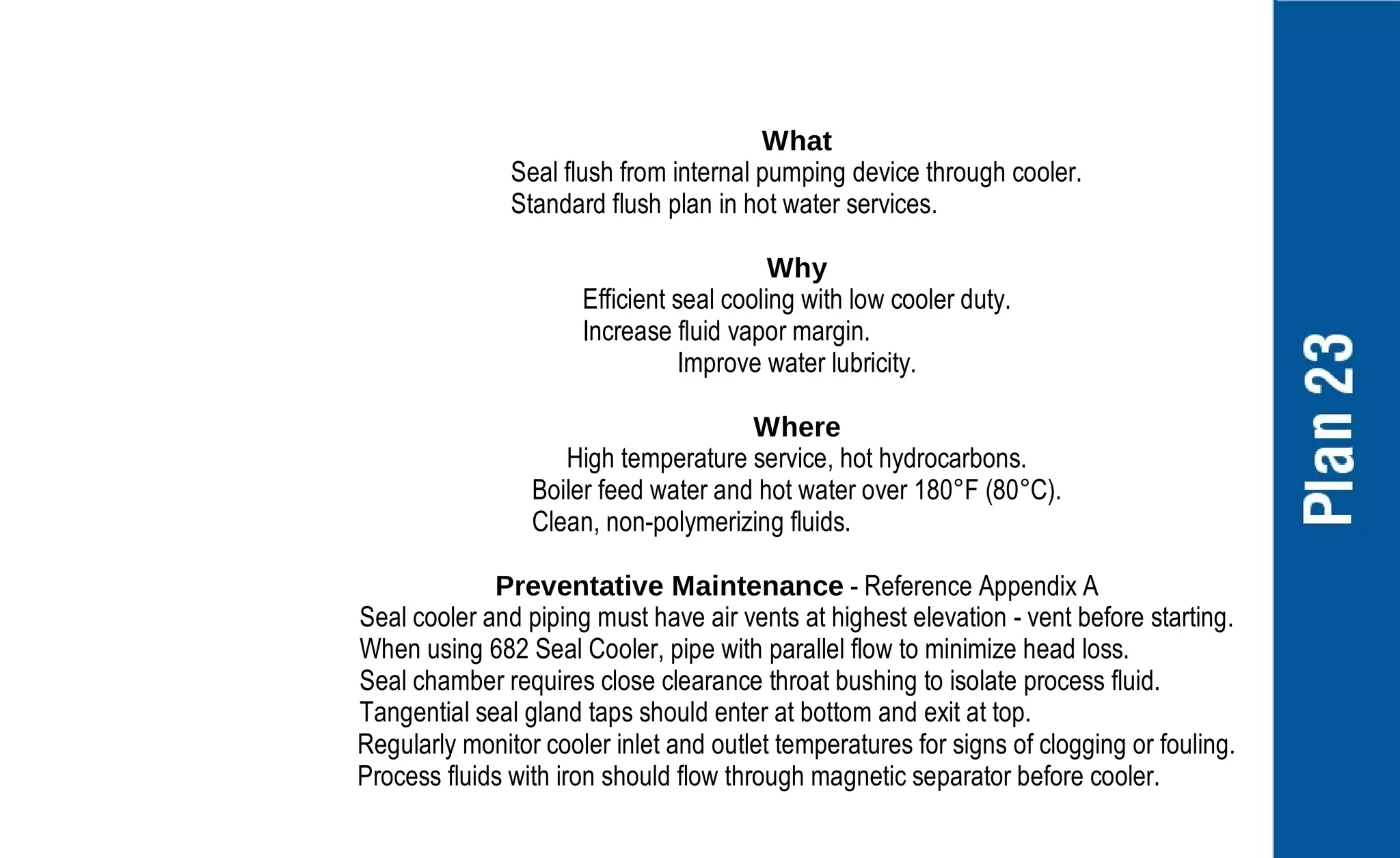 Mechanical Seals Piping Plans Api 628 | PPT
