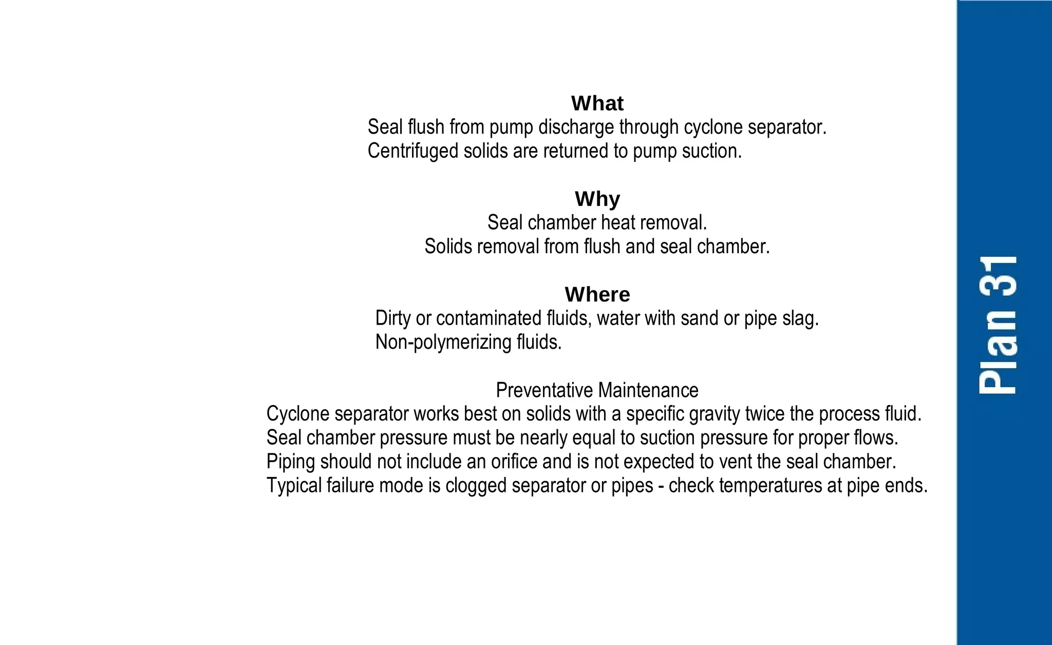 Mechanical Seals Piping Plans Api 628 | PPT