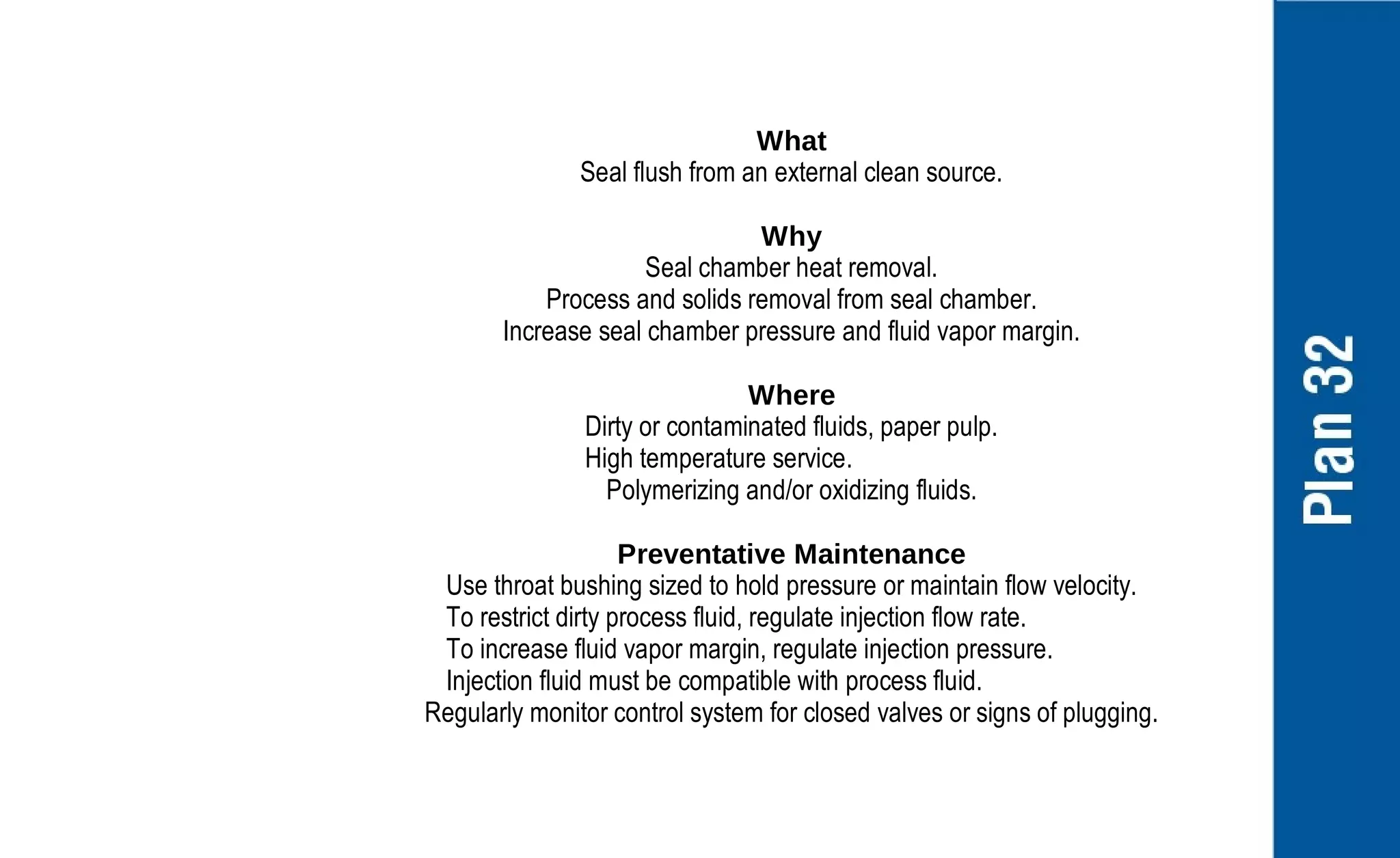 Mechanical Seals Piping Plans Api 628 | PPT