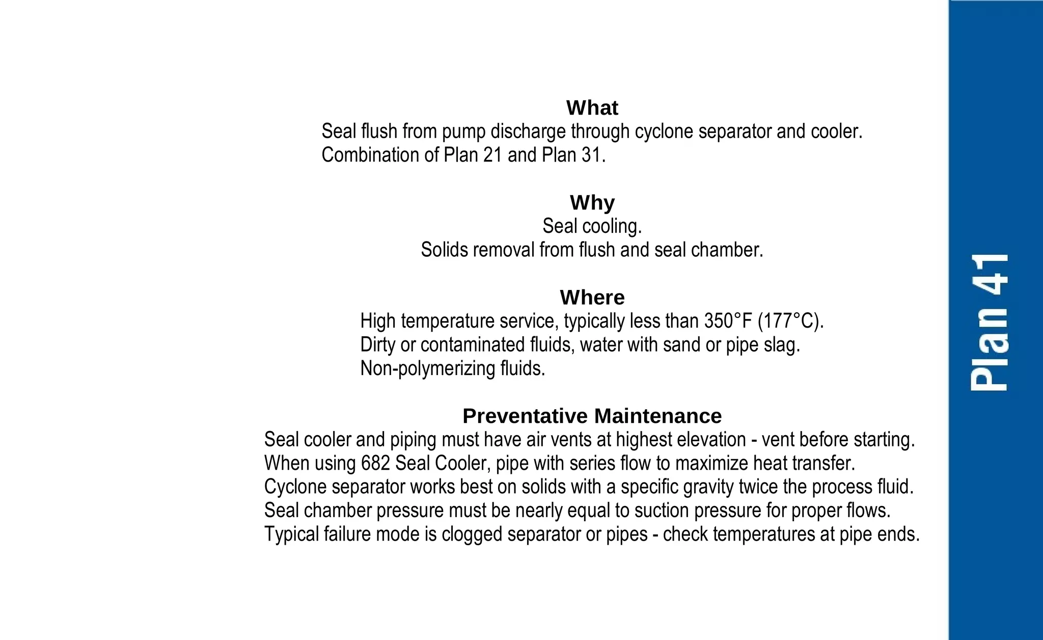 Mechanical Seals Piping Plans Api 628 | PPT