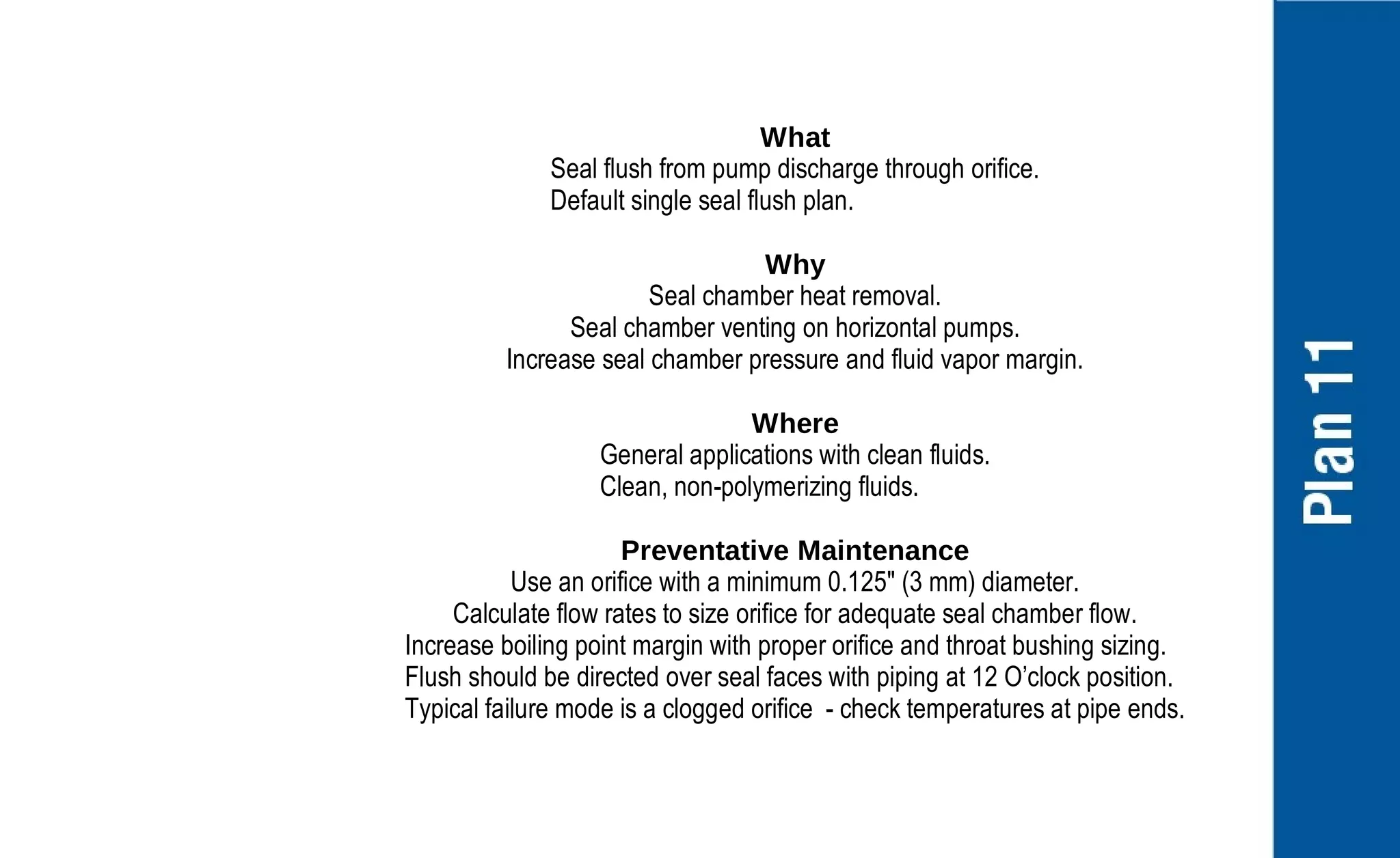 Mechanical Seals Piping Plans Api 628 | PPT