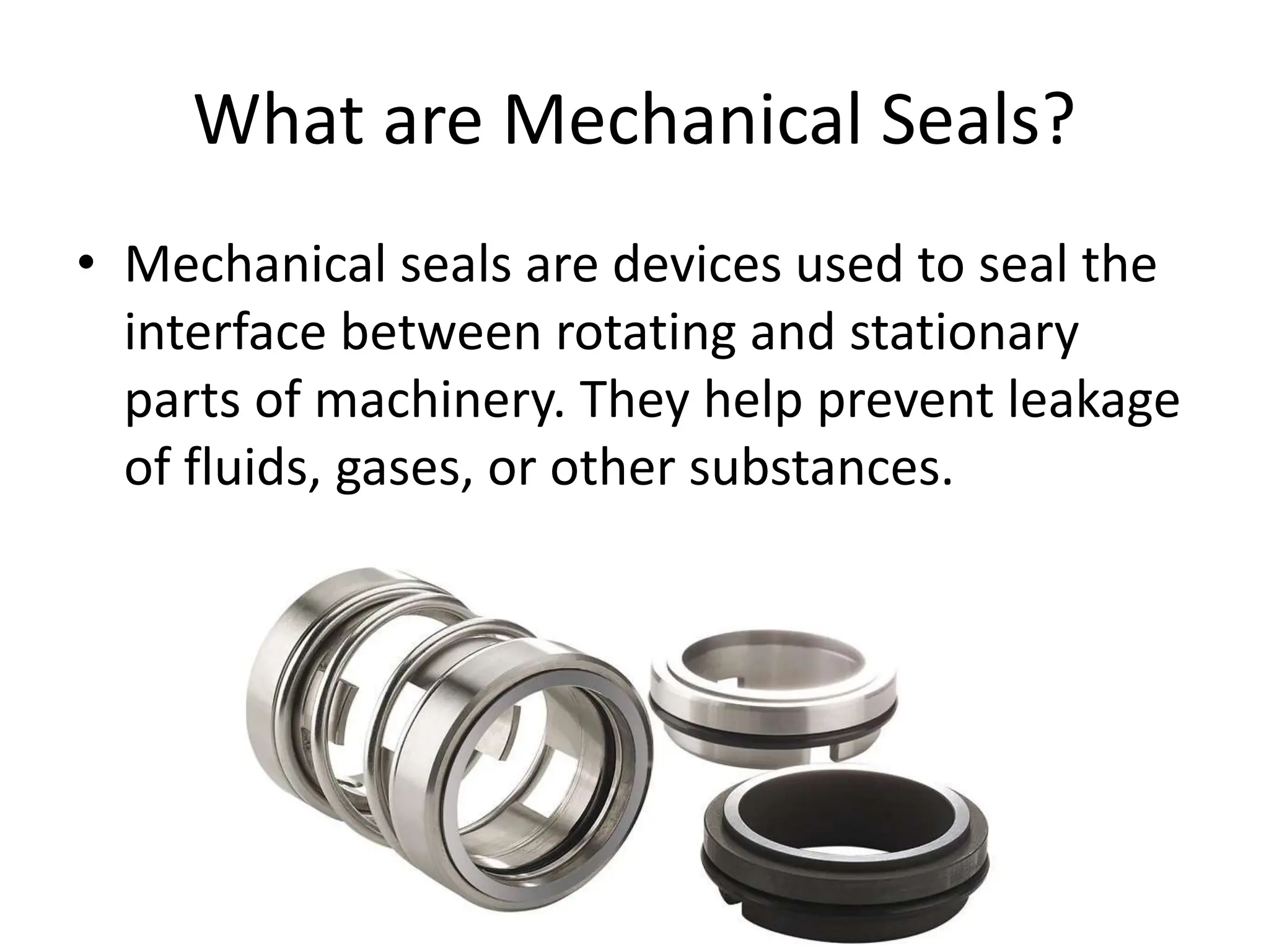 Mechanical_Seals_Presentation in mechanical engineering | PPTX