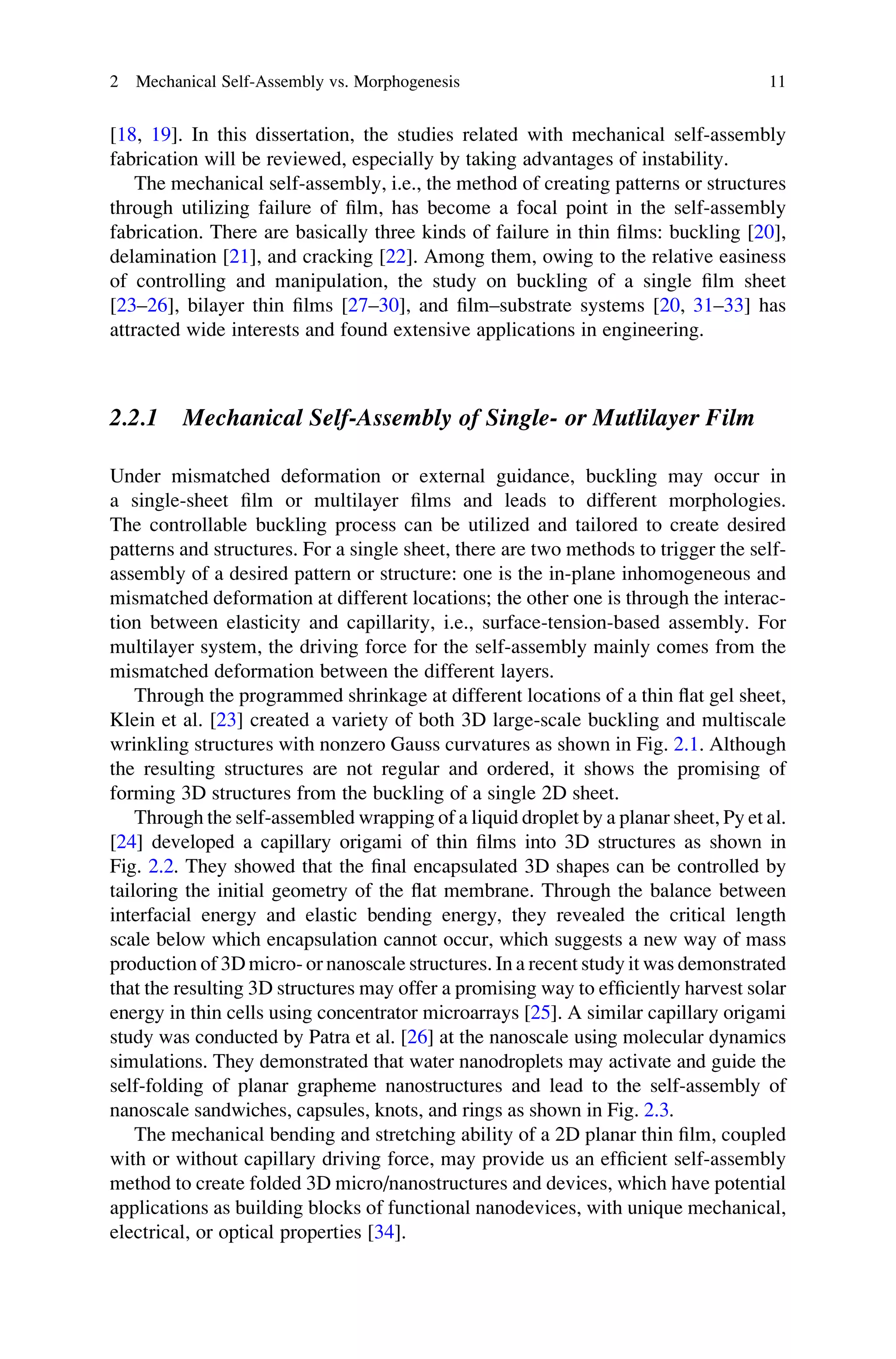 Mechanical self assembly | PDF