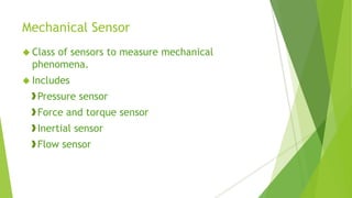 Mechanical sensor | PPTX
