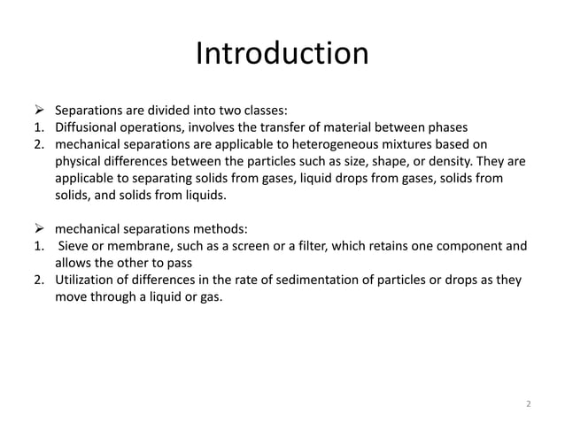 mechanical_separations.pptx | Chemistry | Science