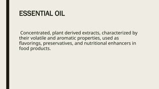 mechanical & solvent extraction of essential oil.pptx