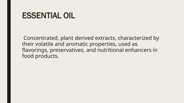 mechanical & solvent extraction of essential oil.pptx
