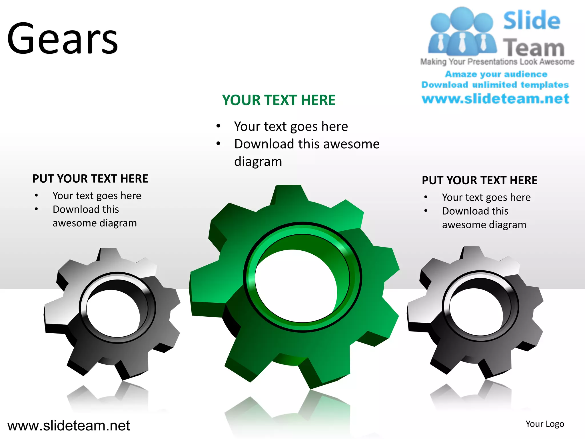 Mechanical spinning gear s powerpoint ppt templates. | PDF | Computing ...
