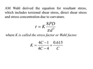 Mechanical springs | PDF